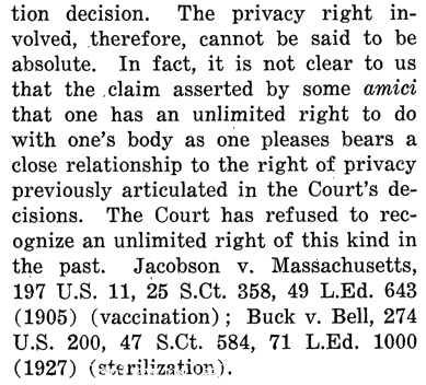 An Introduction to Constitutional Law » Buck v. Bell