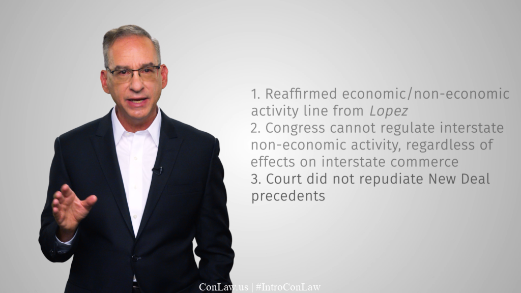 An Introduction to Constitutional Law » United States v. Morrison